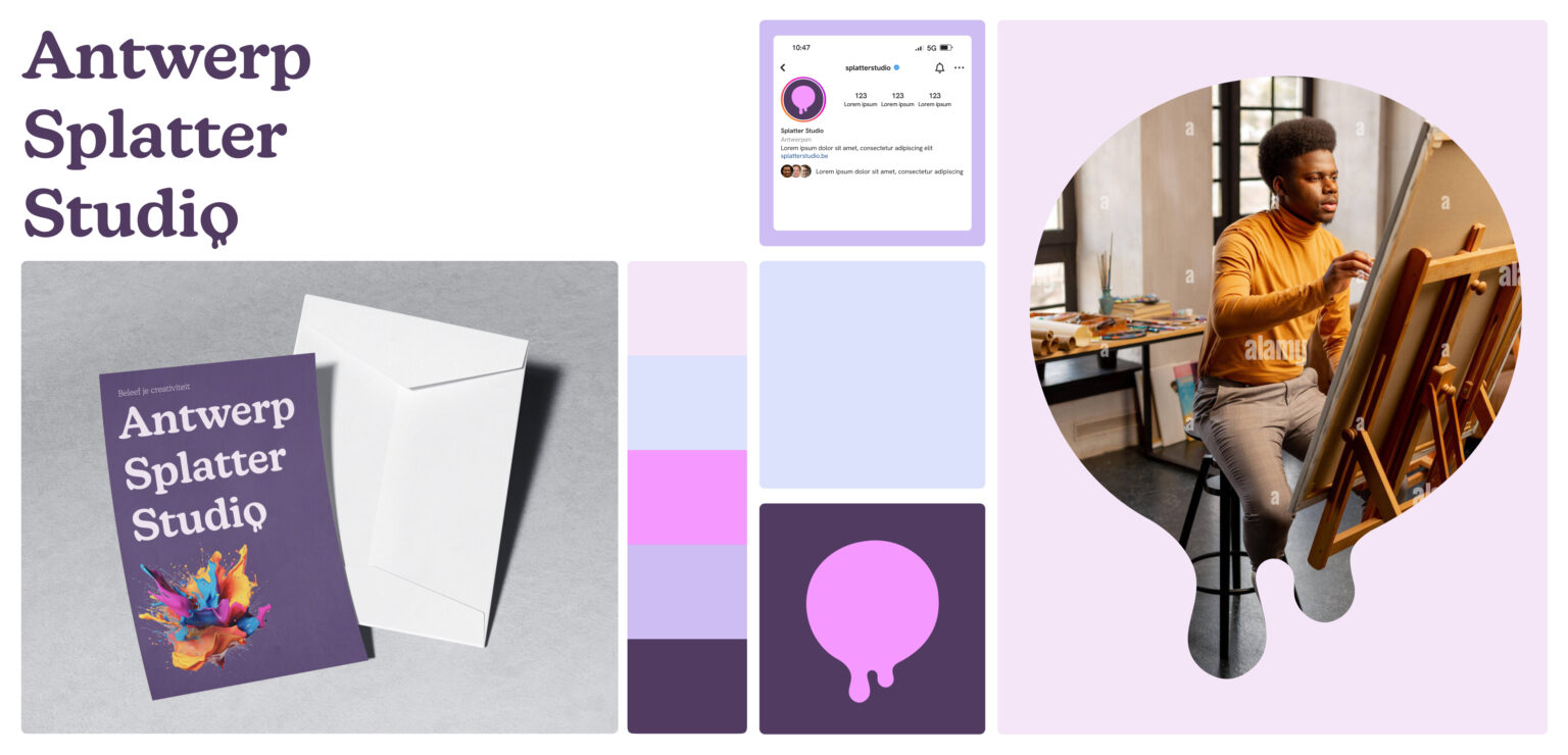 Bekijk ons werk voor Antwerp Splatter Studio | Larkom